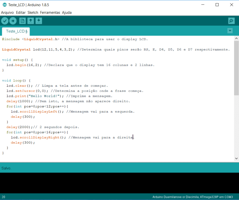 Tutorial de Arduino (Parte 7, display LCD) - Electrical e-Library.com