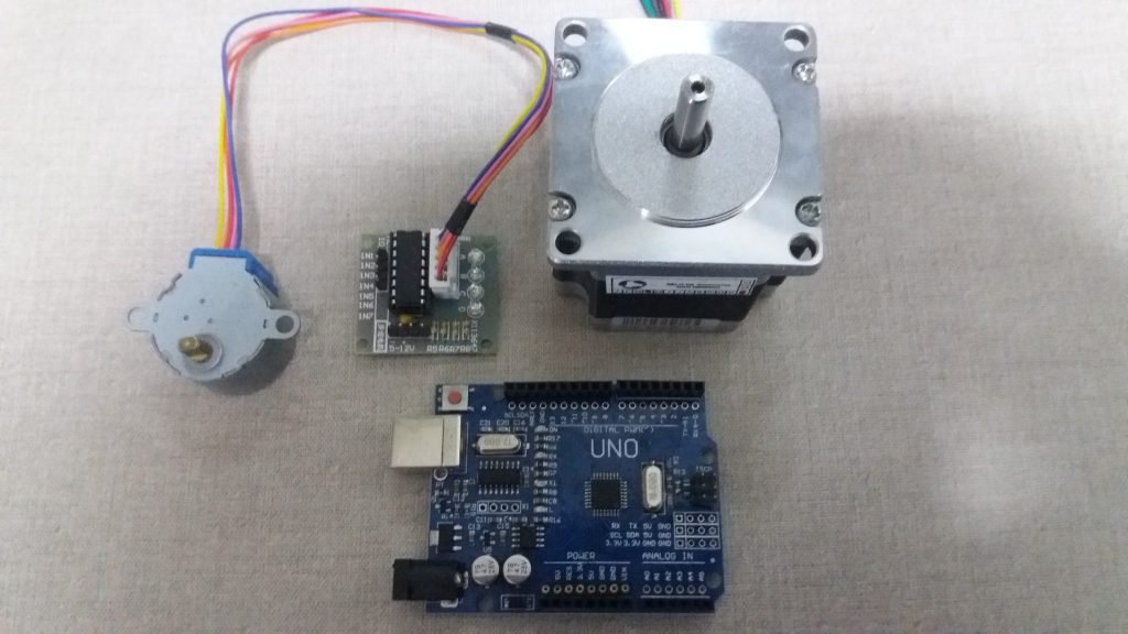 Arduino tutorial (Part 11, stepper motors) - Electrical e-Library.com