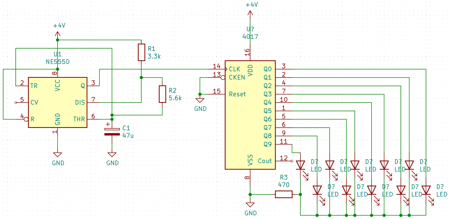 Meet the integrated circuit 4017 - Electrical e-Library.com