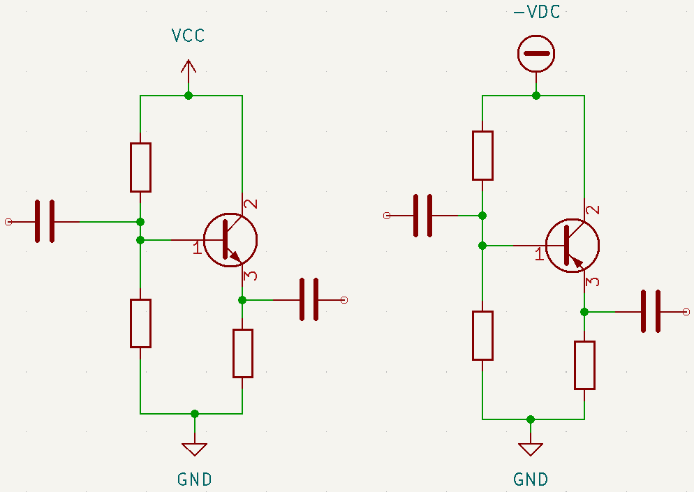 2 projetos de amplificadores BJT coletor comum - Electrical e-Library.com