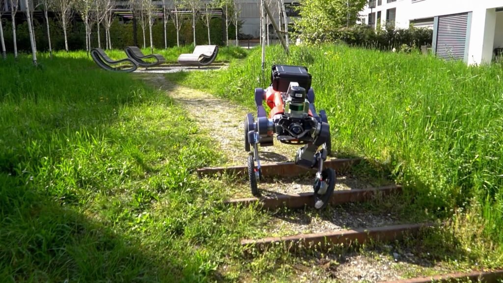 Autonomous robot with legs and wheels - Electrical e-Library.com