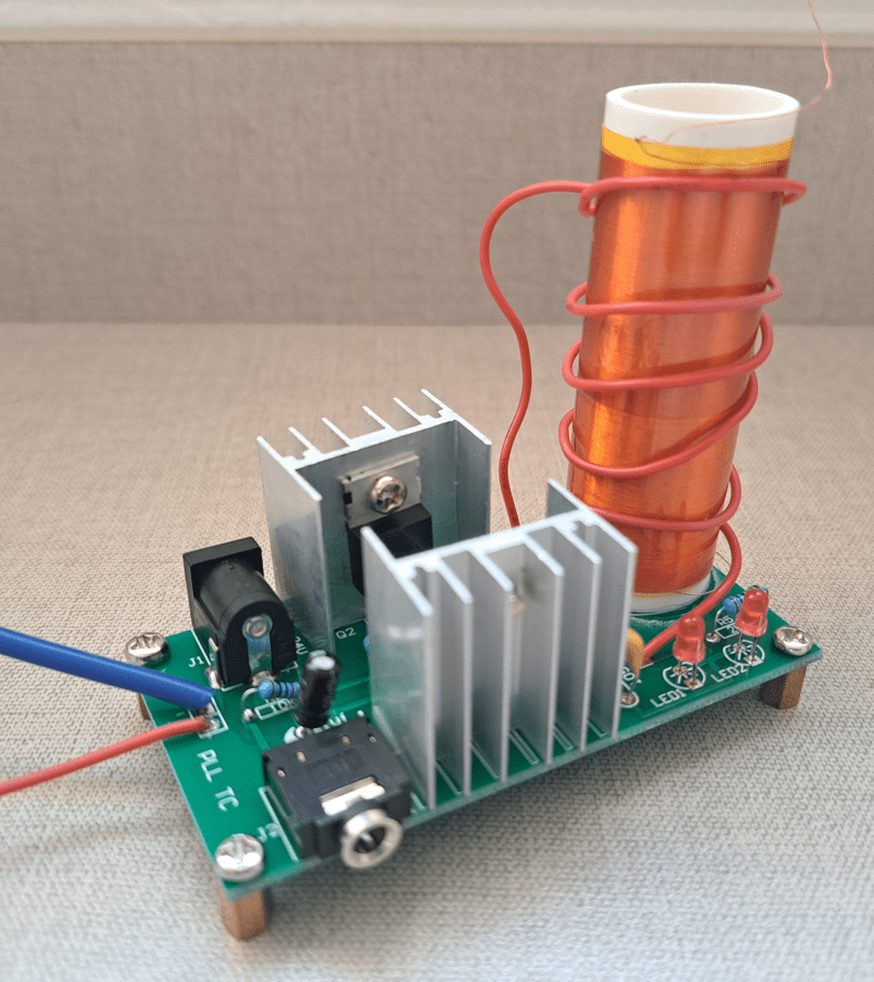 Assembling a mini Tesla coil - Electrical e-Library.com